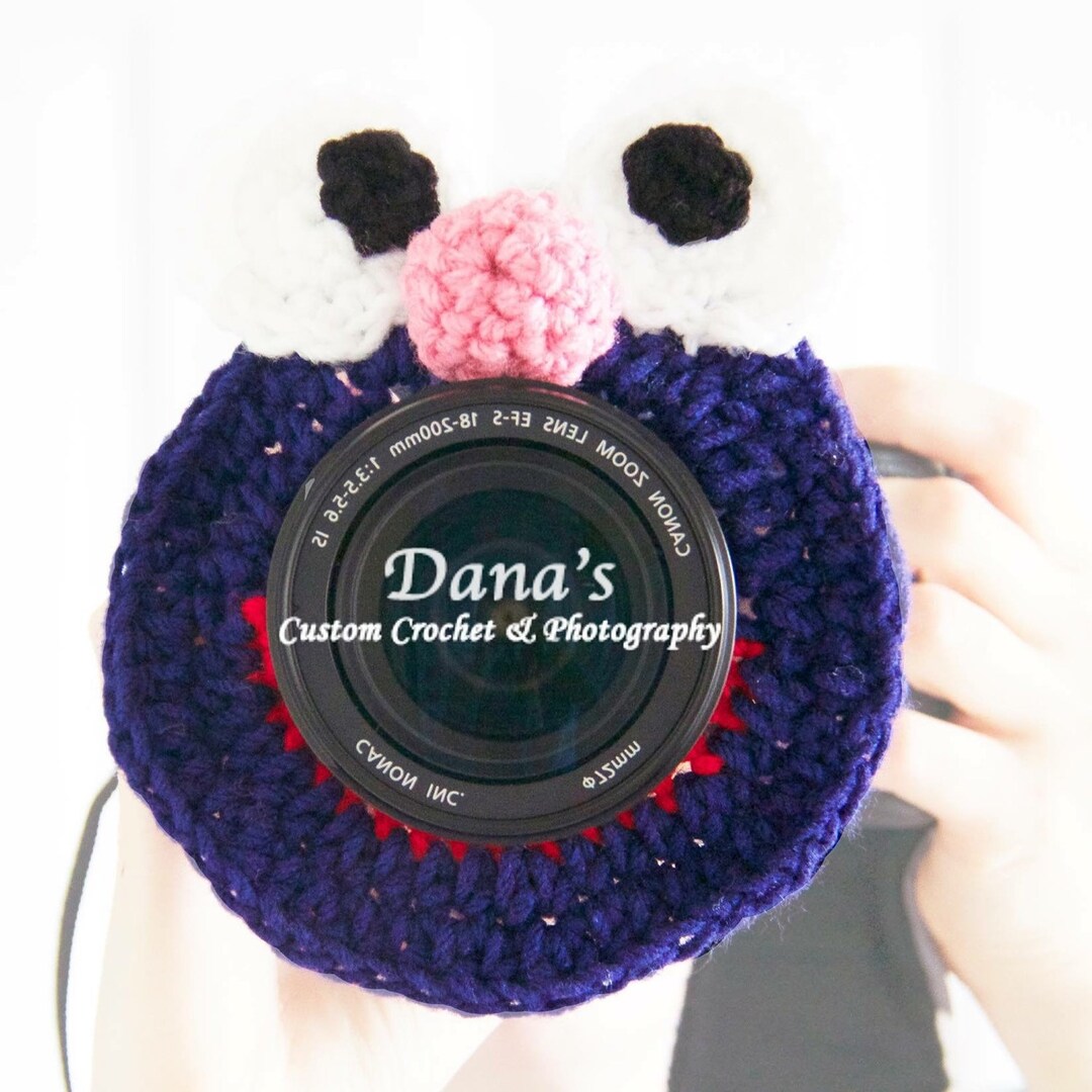 Animal Camera Lens Buddy - Crochet - Handmade - Photography Prop - Kids ...
