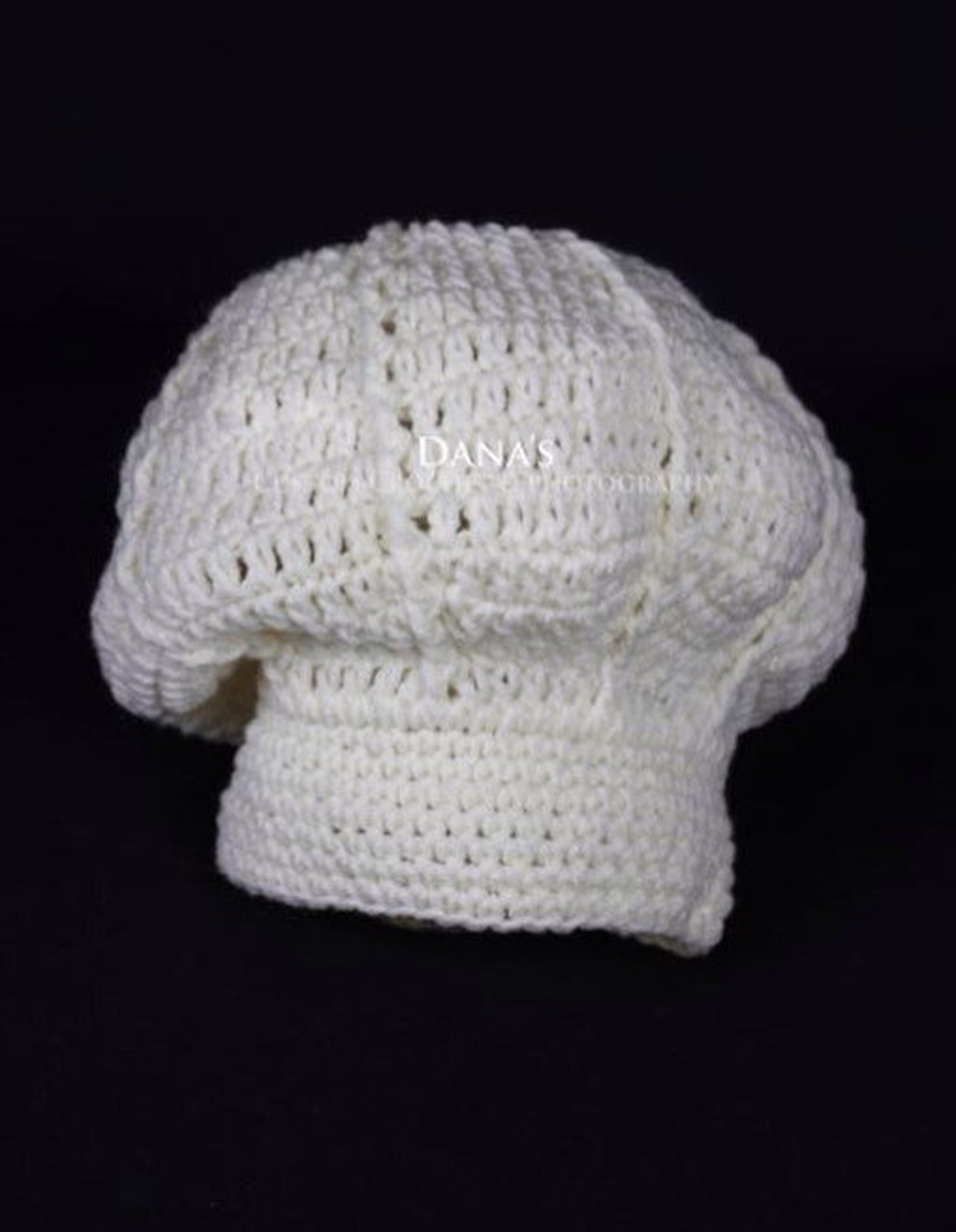 Newborn Chef Hat Photo Prop Crochet Handmade - Etsy Canada