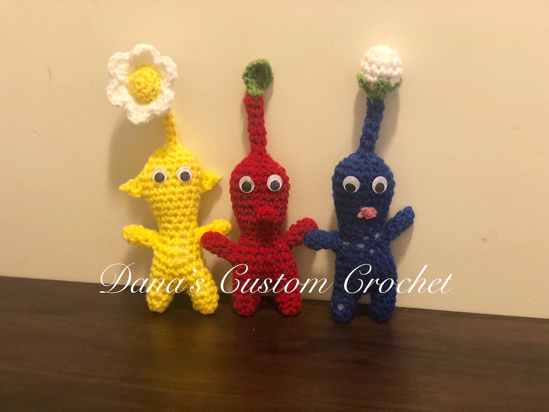 Pikmin Characters - Photography Prop - Spring -handmade - Gift - Kids ...