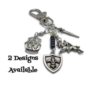 Medieval Reenactment Keyring Medieval Reenactment Gift - Etsy