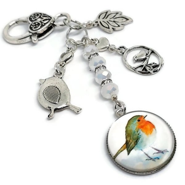 Bird Keyring - Etsy