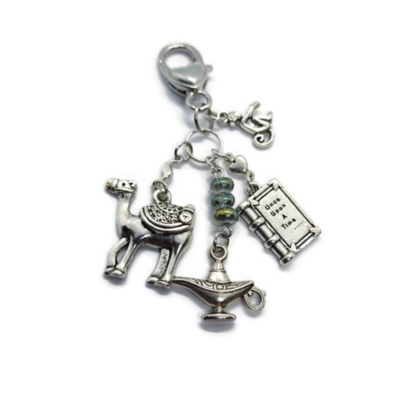 Story Tale Keyring Genie Keyring Magic Keyring Genie Gift - Etsy