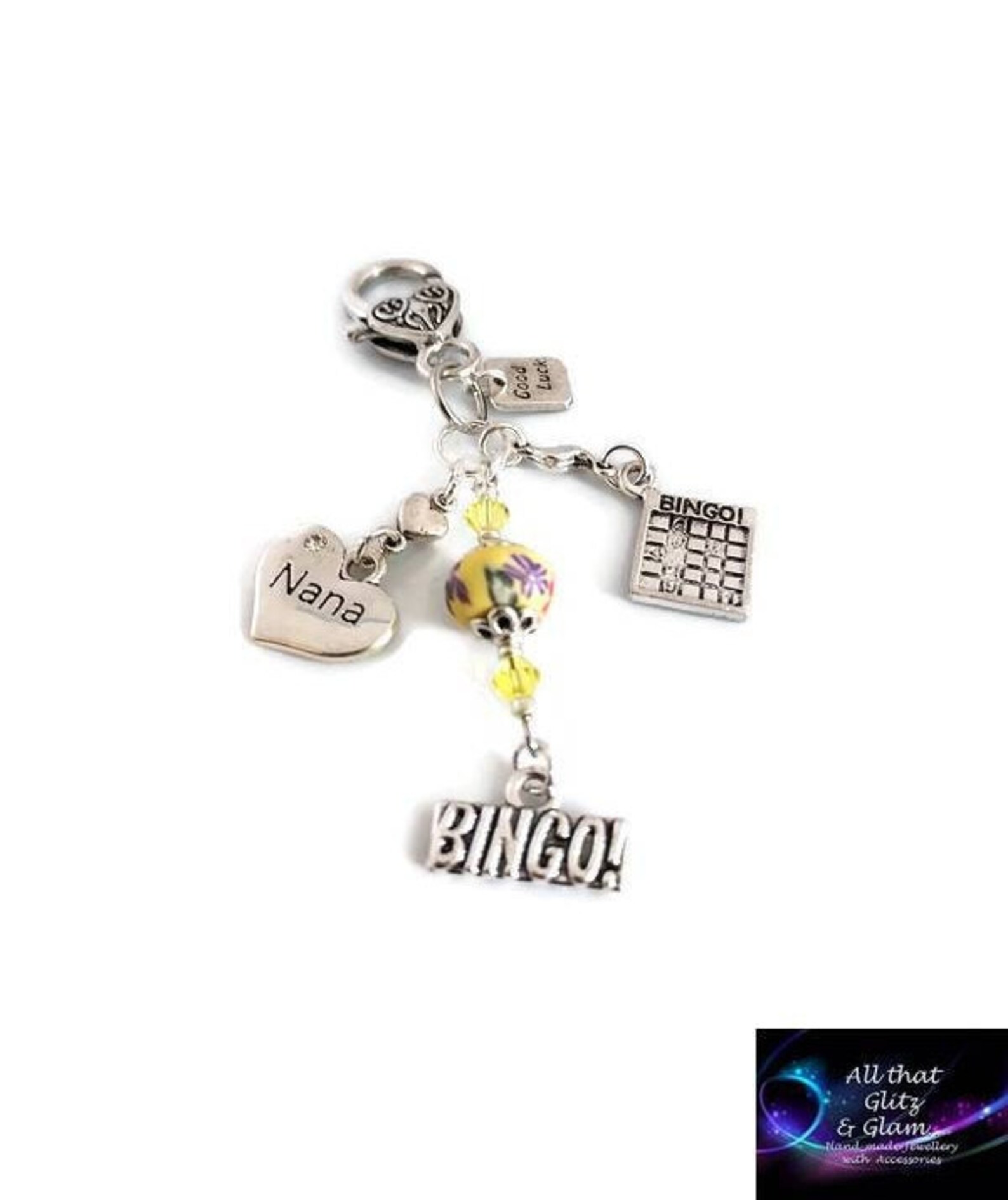Bingo Player Keyring Bingo Keyring Gift for Her Birthday - Etsy