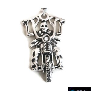 Skeleton Keyring, Harley Davidson Keyring, Motorbike Keyring, Gift for ...