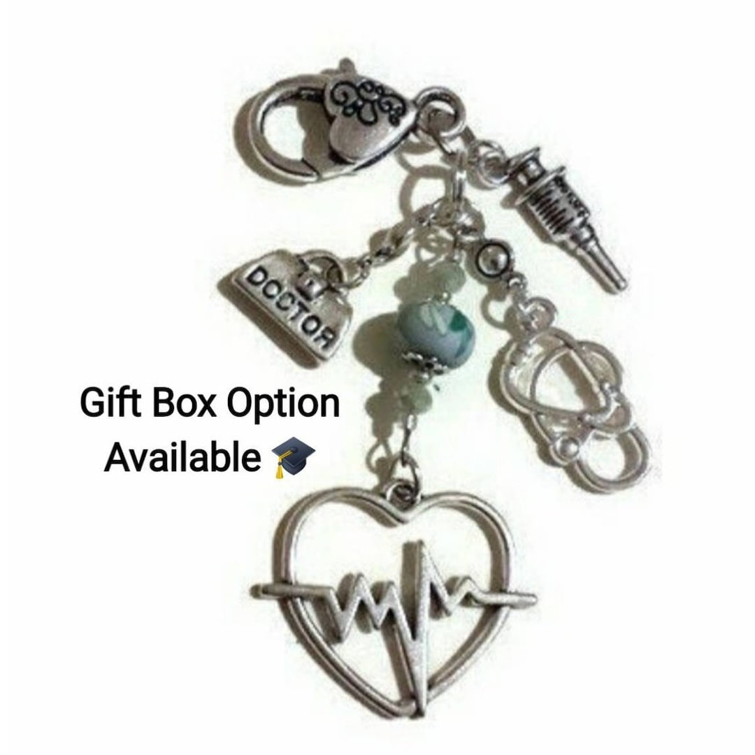 Doctor Keyring, Doctor Gift, Dr Keyring, Dr Gift, Thank You Dr, Medical ...