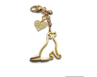 Golden Retriever Charm - Etsy