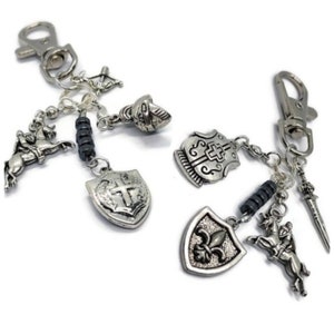 Medieval Reenactment Keyring, Medieval Reenactment Gift, Roleplay ...