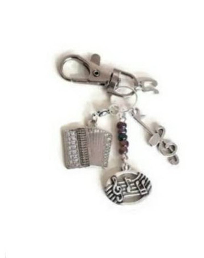 Accordion Player Gift Accordion Player Keyring Accordionist - Etsy