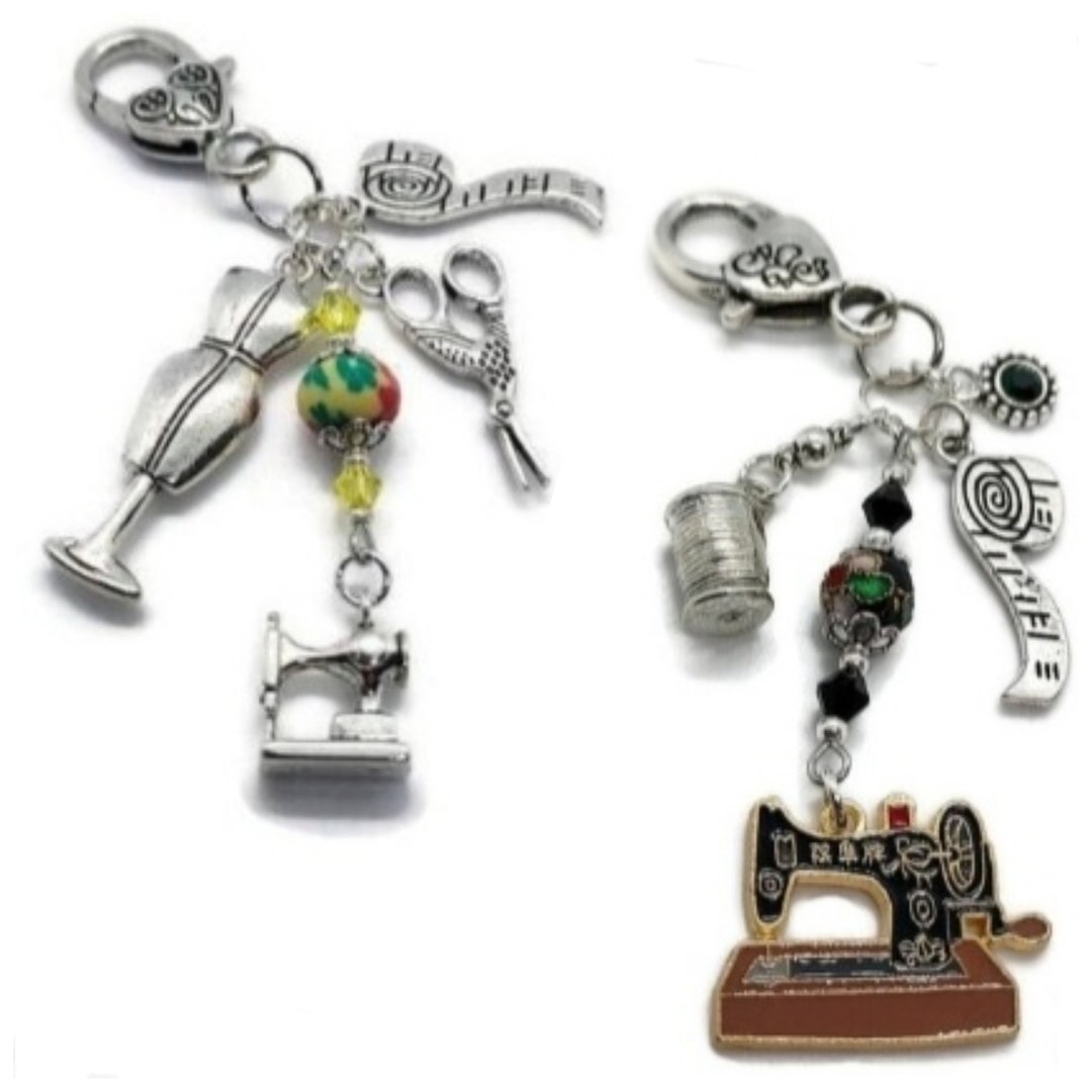 Sewing Keyring, Love to Sew Keyring, Dressmaker Keyring, Dressmakers ...