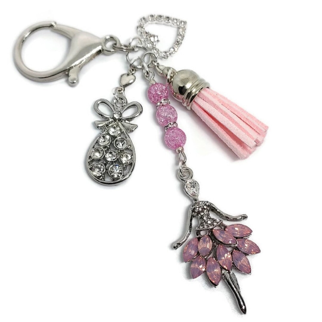 Glitzy Dancer Girl Bagcharm, Glitzy Girl Bagcharm, Dancing Girl ...