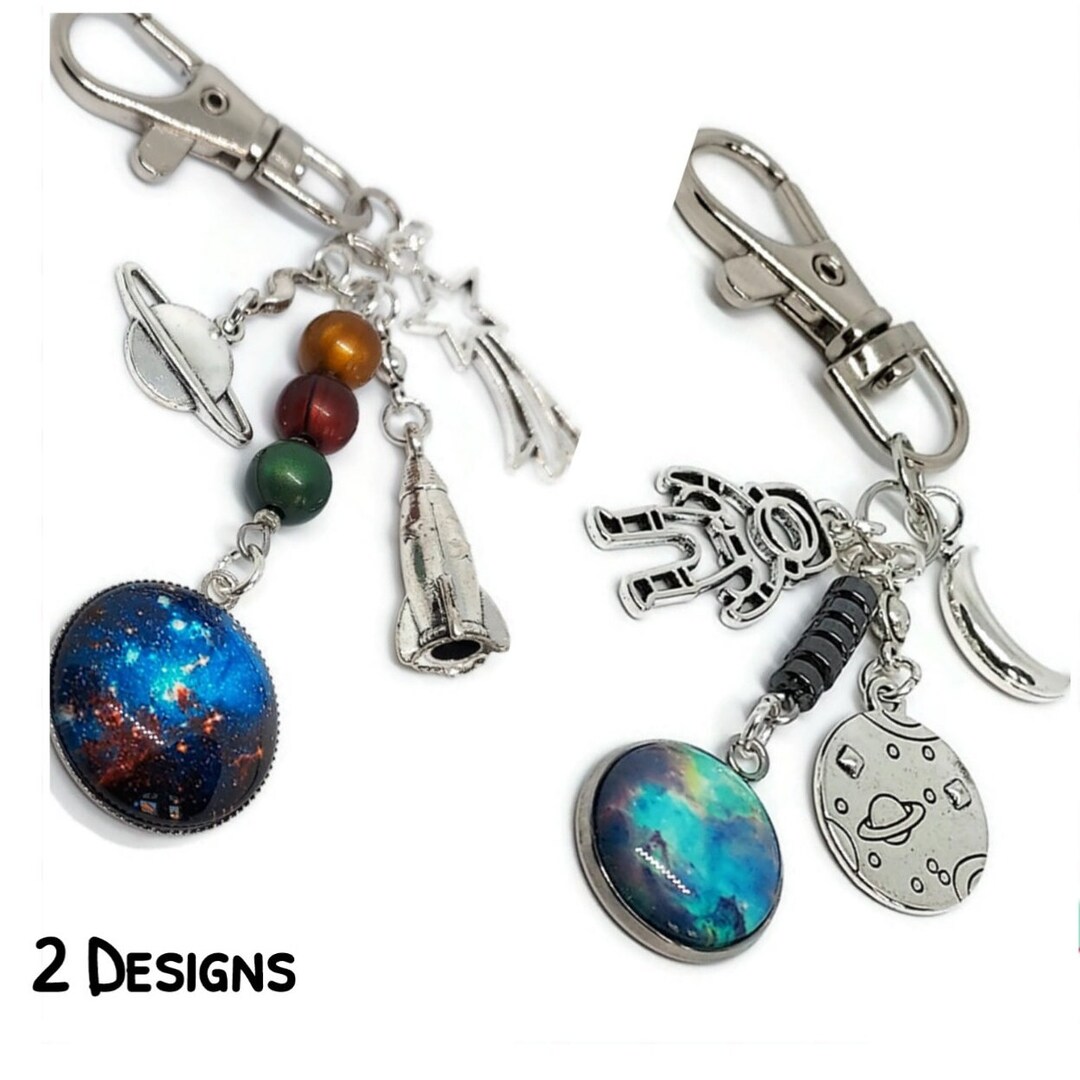 Spaceman Keyring, Rocket Man Keyring, Astronaut Keyring, Space Keyring ...