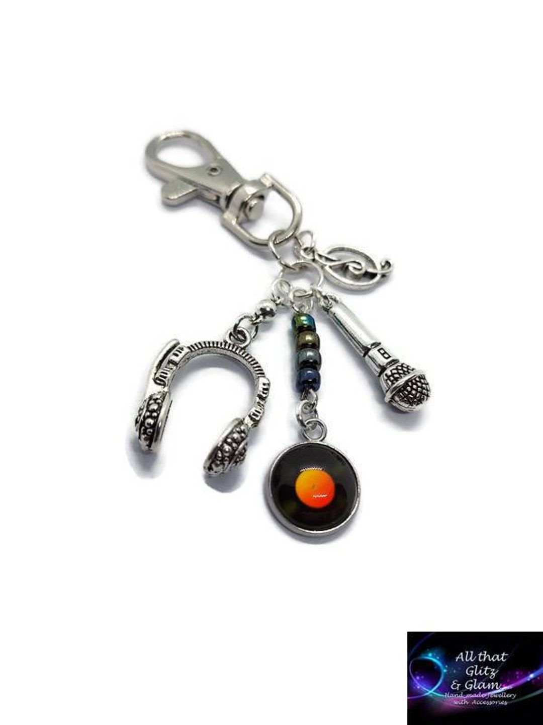 Disc Jockey Keyring DJ Keyring DJ Gift Disc Jockey Gift - Etsy