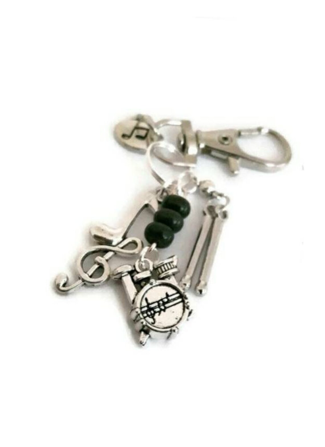 Drum Kit Keyring Gift For Her Him Drummer Keyring Drums | Etsy
