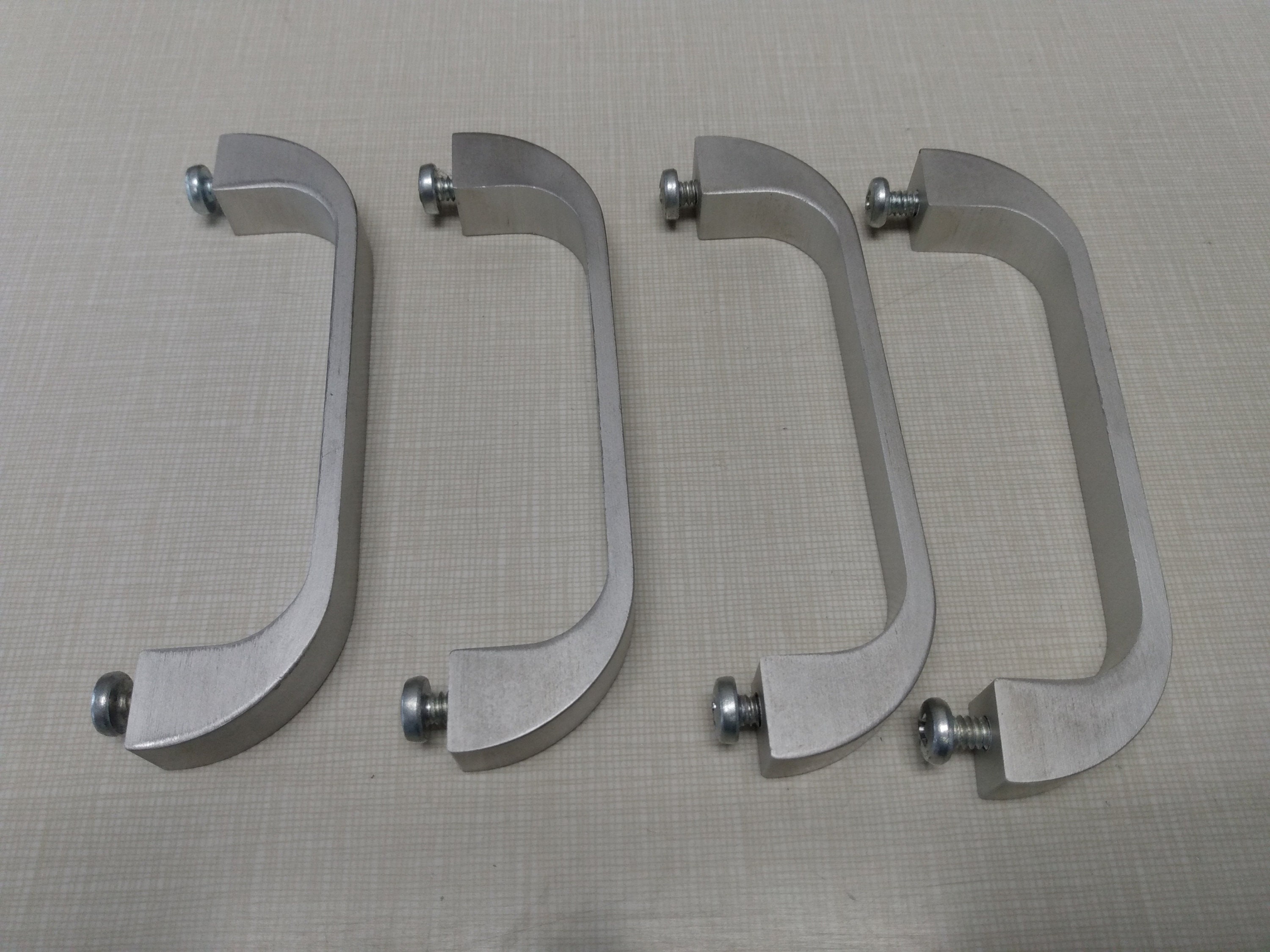 Vintage Steelcase Aluminum Handles Light Brushed Finish for | Etsy