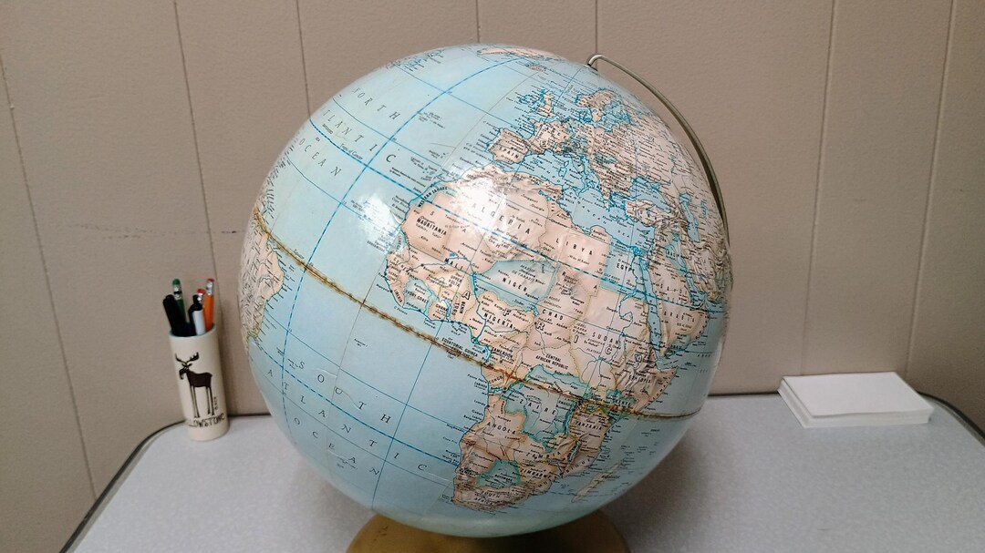 Old School Basic Beginner Series Globe by Modern School, Double Axis ...