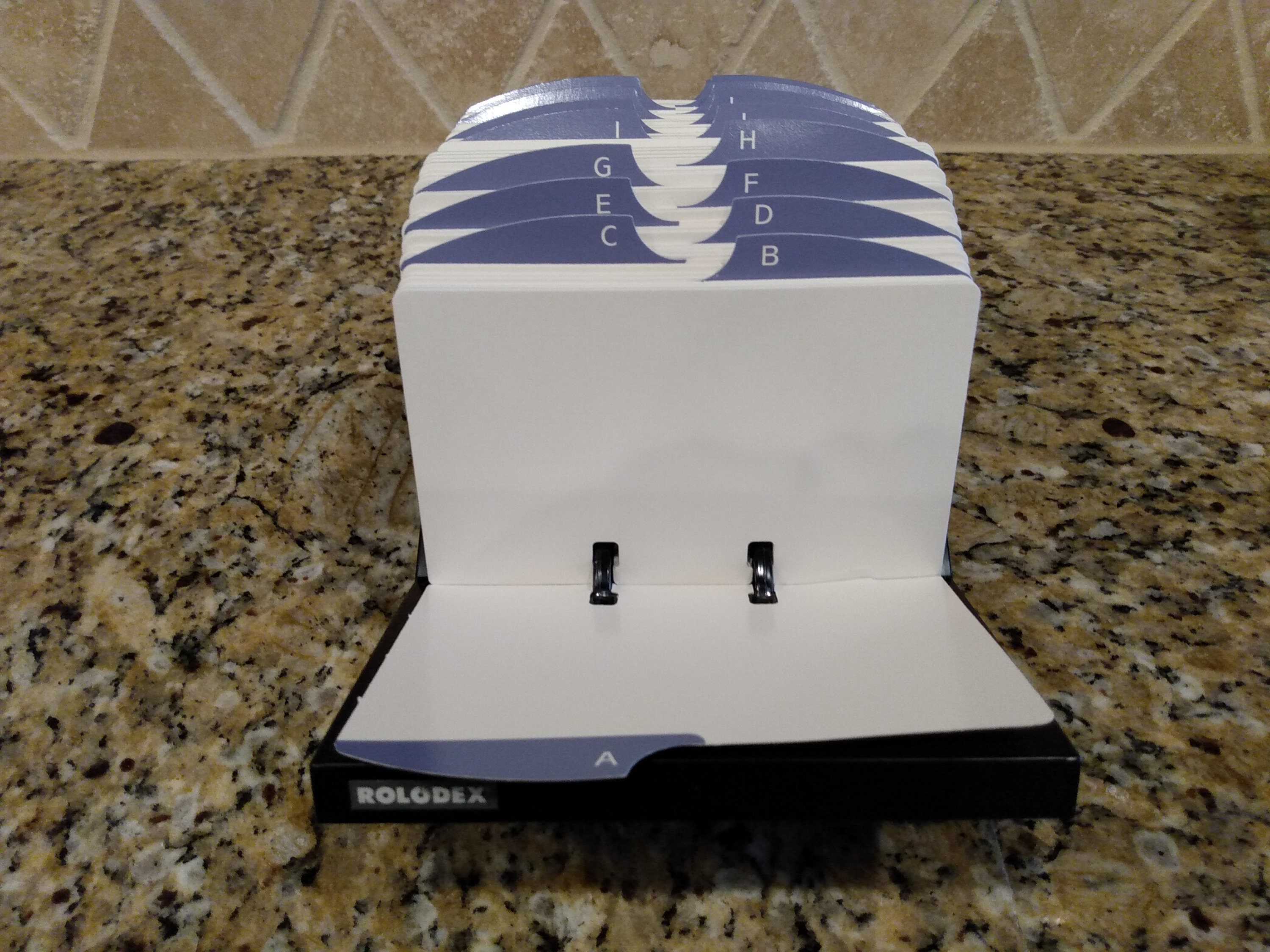 New-in-Box Old Rolodex Card Index Files Model GL35-BLK Desk | Etsy