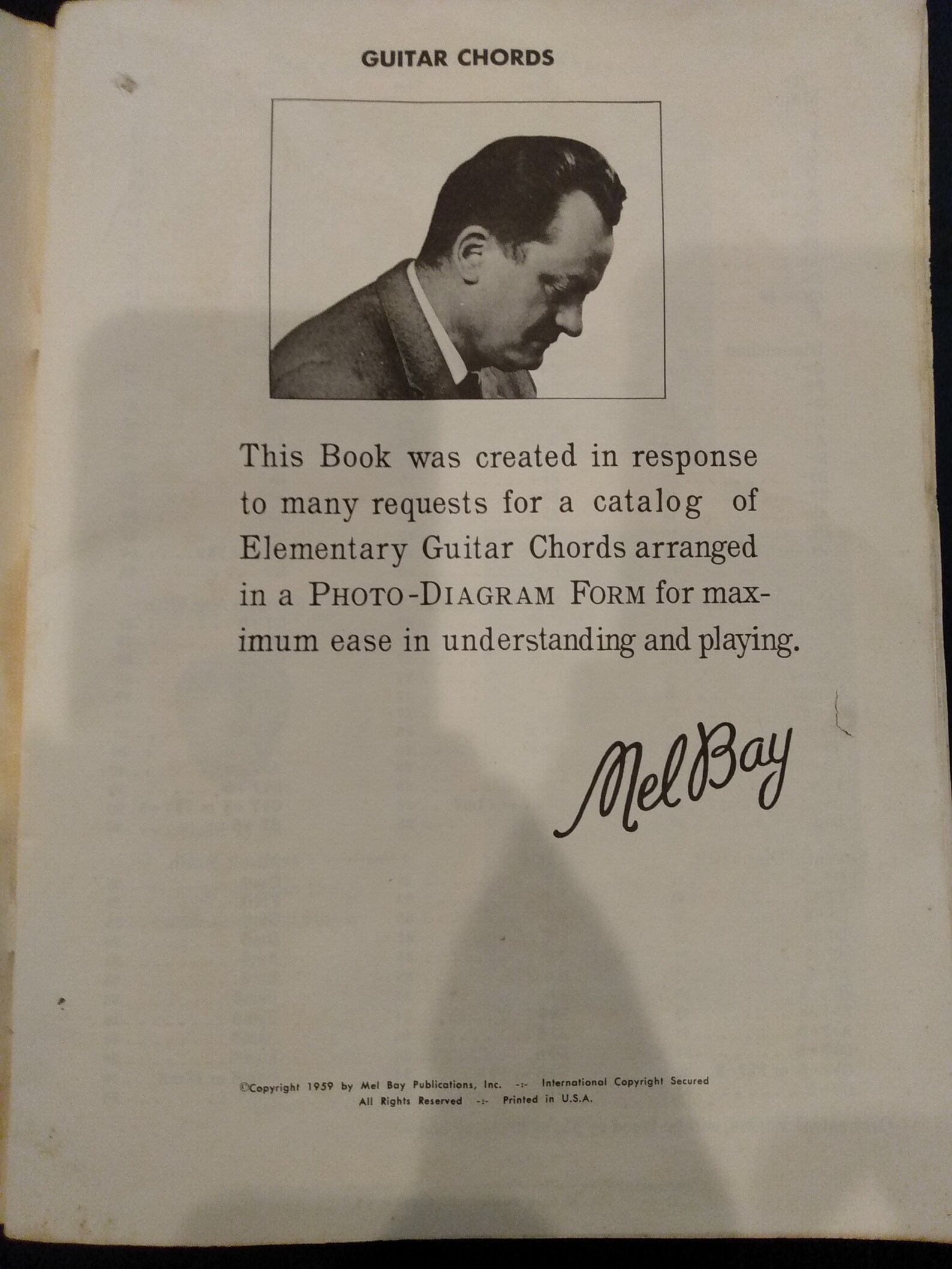 Vintage Mel Bay's Guitar Chords Book, Vintage 1959 Guitar Chord Book ... Vintage Mel Bay's Guitar Chords Book, Vintage 1959 Guitar Chord Book ...
