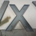 Salvage Building Sign Letters, Cast Aluminum Letters, 12-inches Tall ...