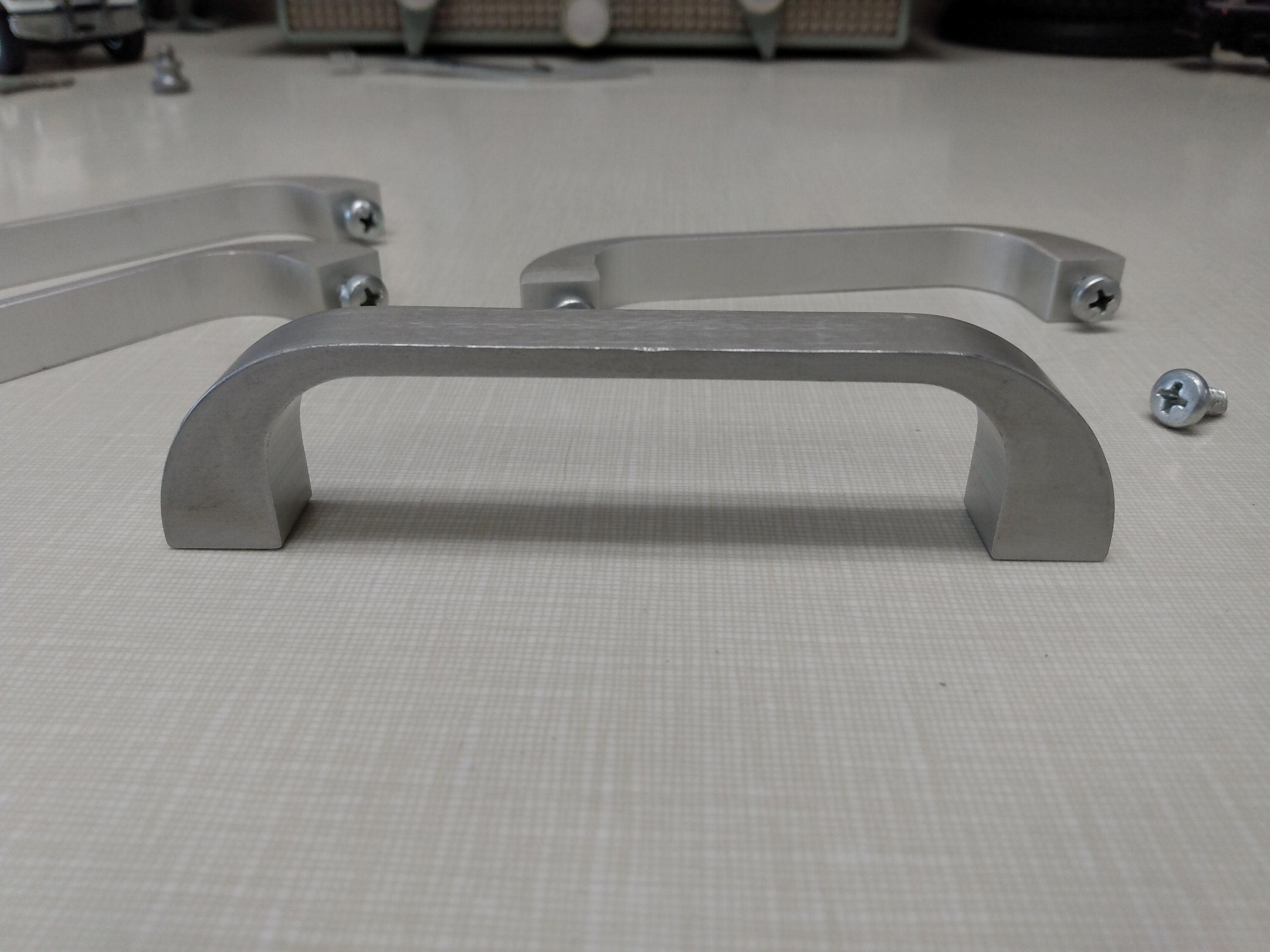 Vintage Steelcase Aluminum Handles Light Brushed Finish for | Etsy