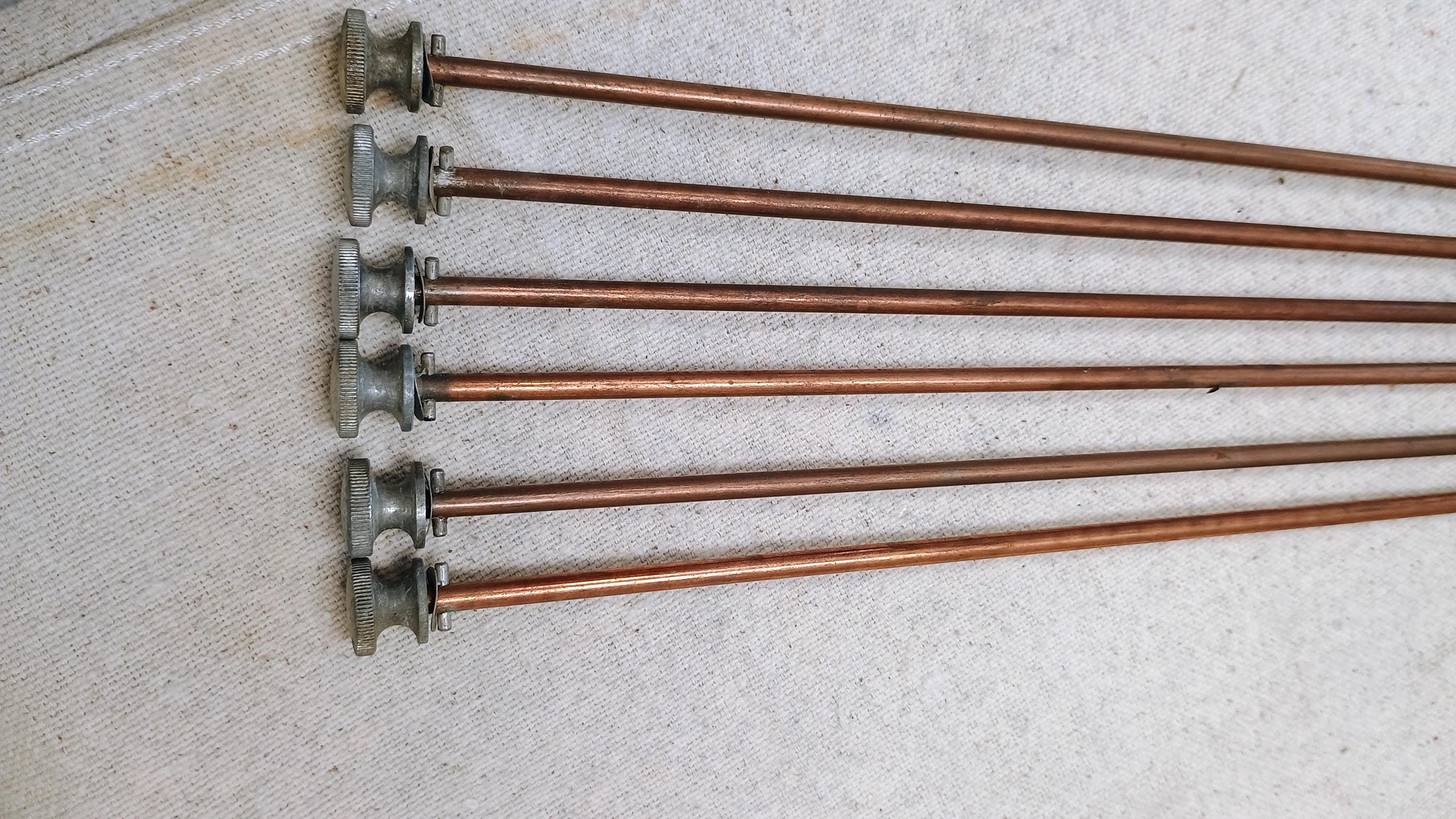 Vintage File Rods From Old STEEL-AGE File Cabinets, File Cabinet Rods ...