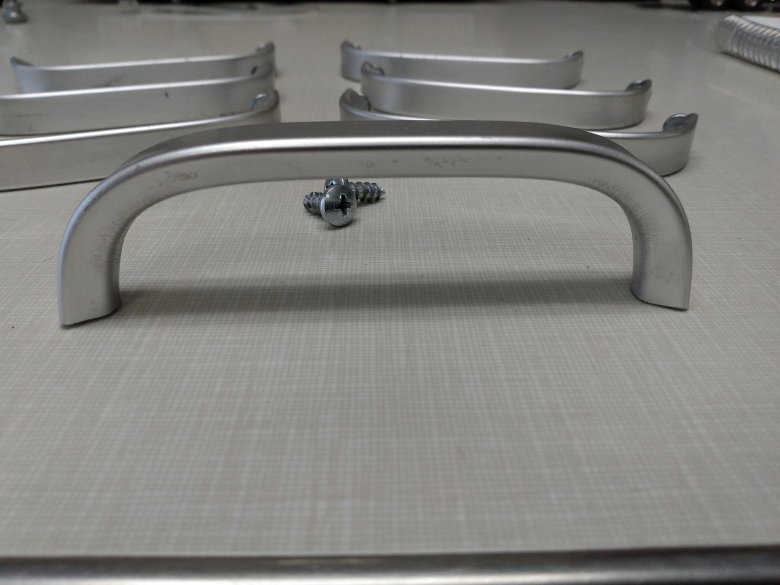 Old Steelcase Aluminum Handles Smooth Finish for Drawers or - Etsy