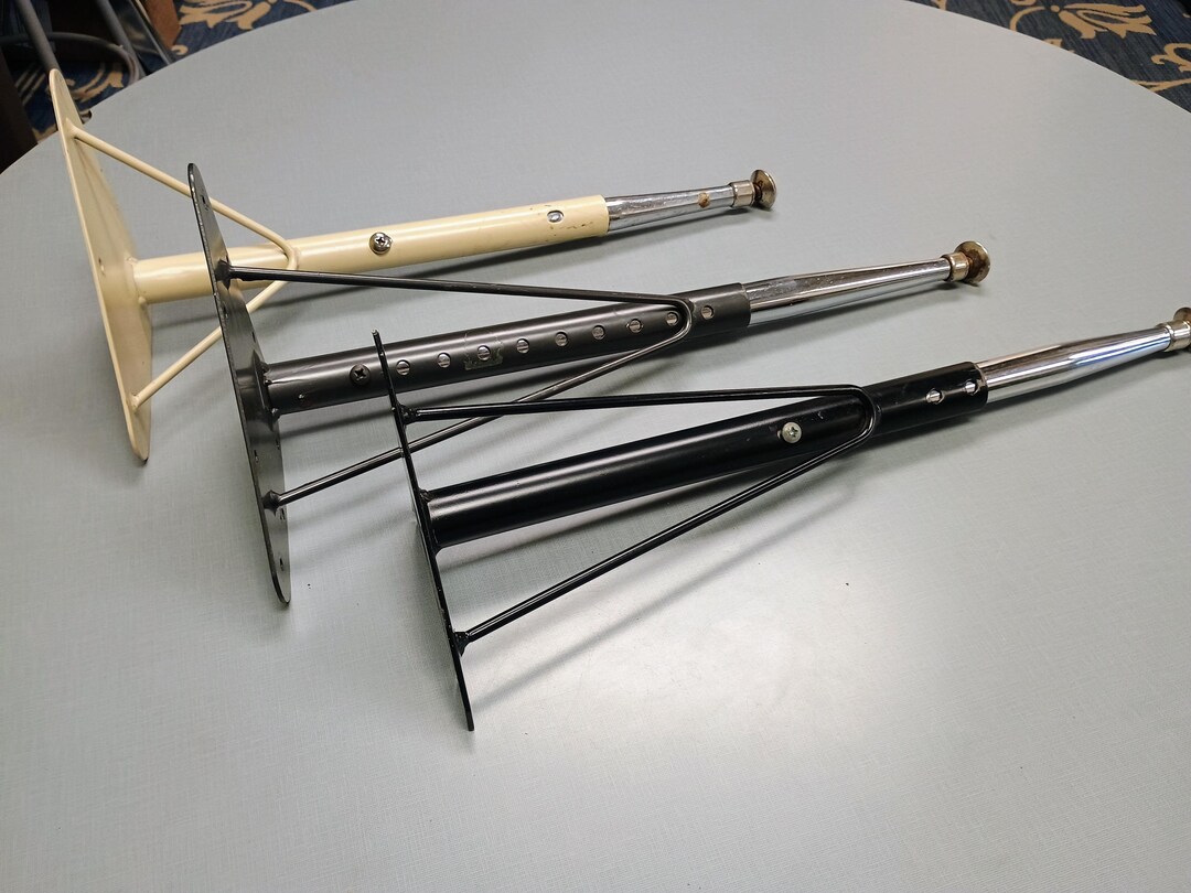 Set of Old School Classroom Table Legs, Set of 4, Adjustable Table Legs ...