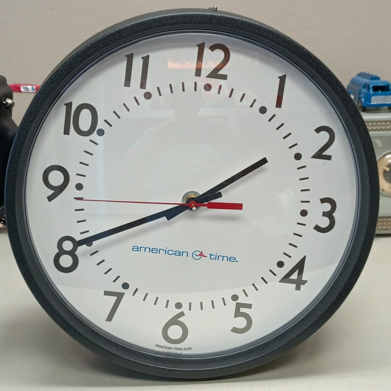 Double Sided Clock - Etsy