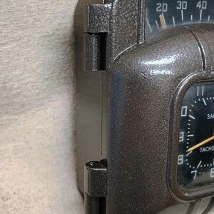 Vintage Sangamo Tachograph, Used Unit as Shown, Brown Finish, Clock ...