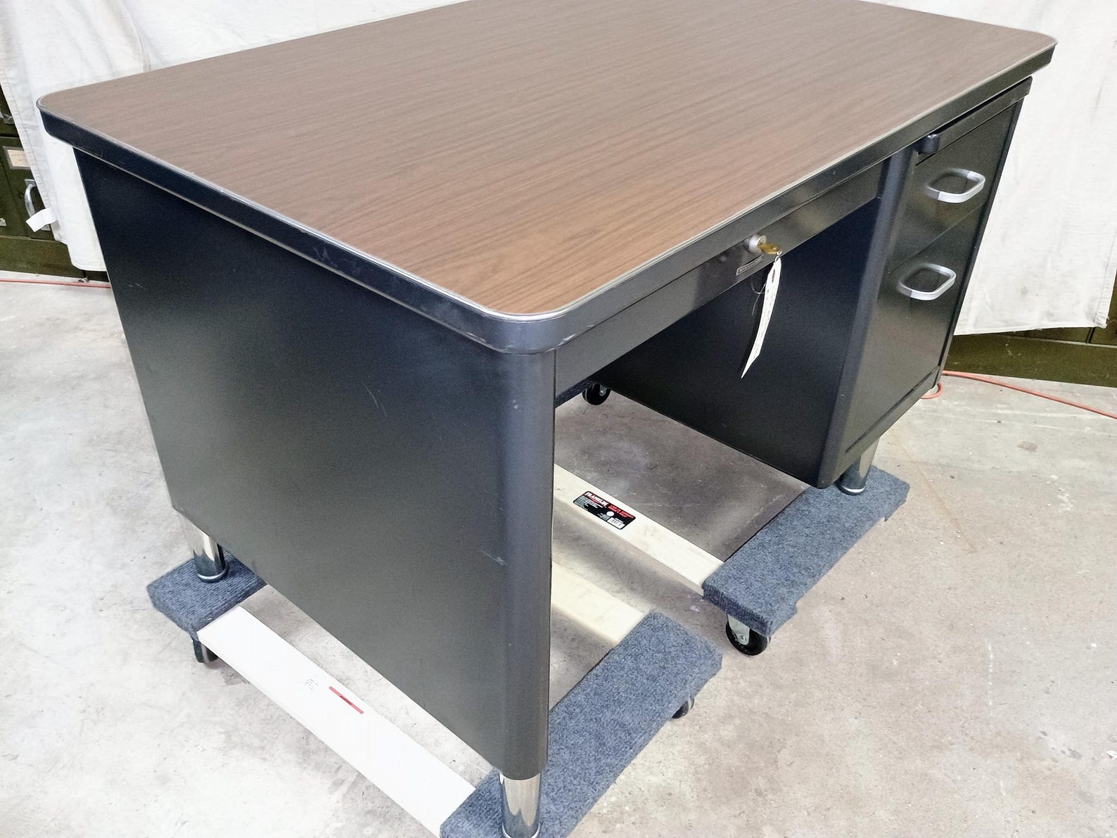 Vintage Tanker Desk by STEELCASE, ** Local Pickup Only **, Single ...
