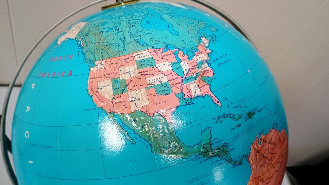 Old School Basic Beginner Series Globe by Modern School, Double Axis ...
