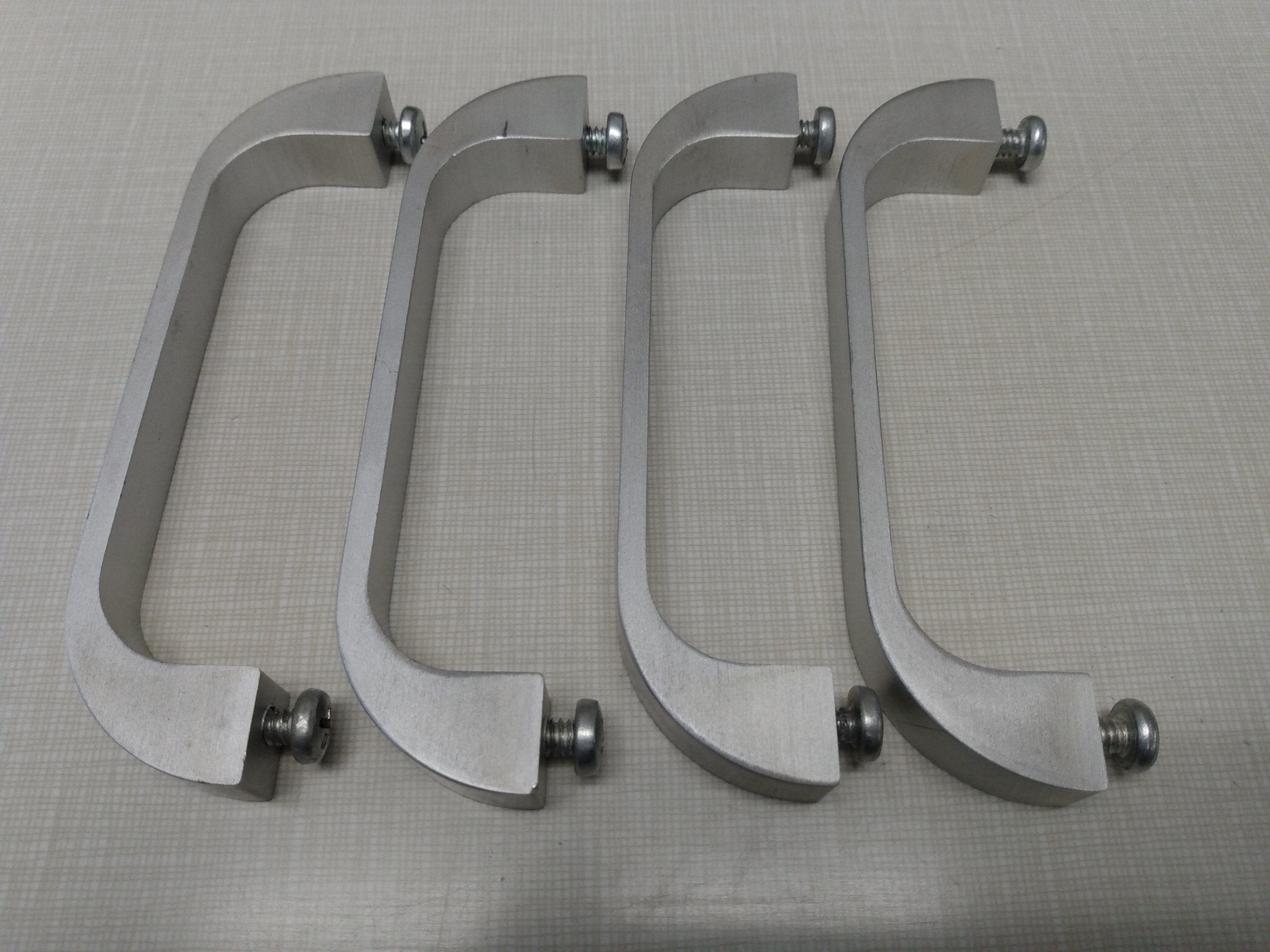 Vintage Steelcase Aluminum Handles Light Brushed Finish for | Etsy