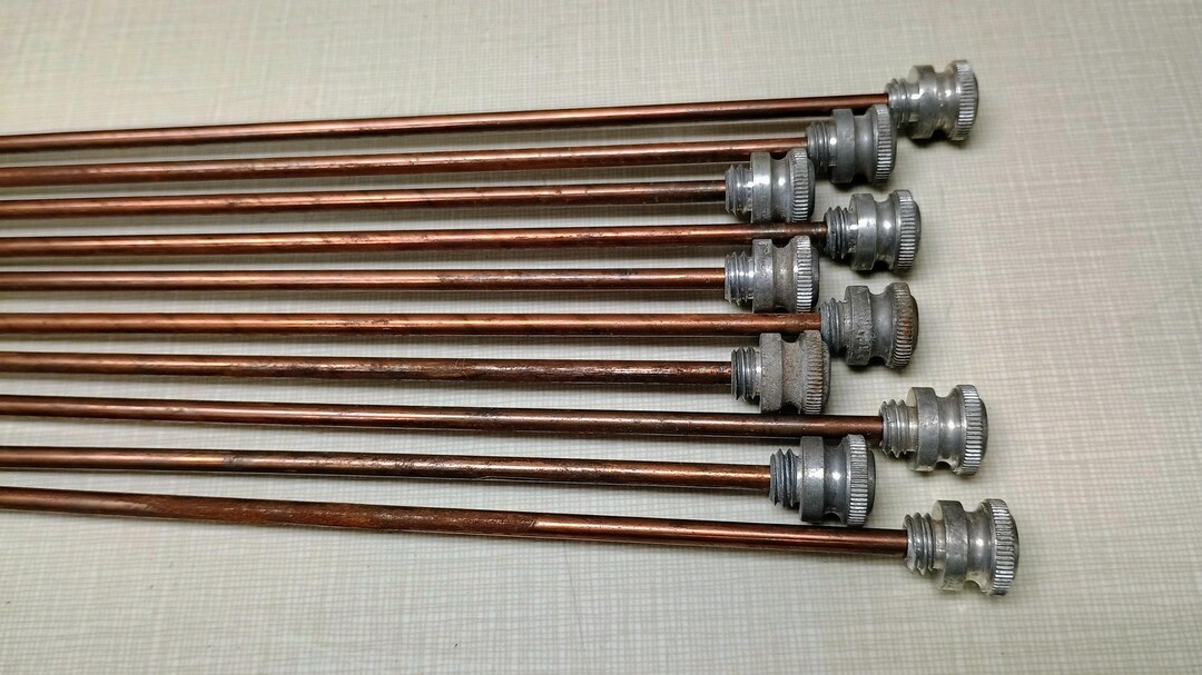 LOT# 12, Vintage COLE File Cabinet File Rods, Choose 25" & 28" Cabinet ...