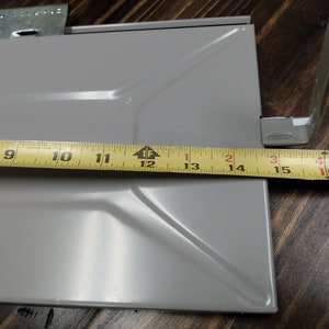 Old Steelcase File Cabinet Follower Blocks, Original Grey Finish, File ...