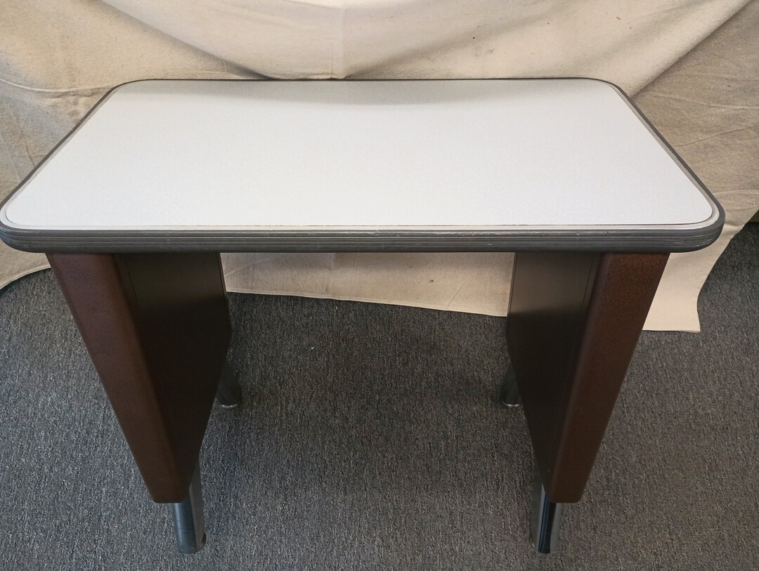 Vintage Metal Side Table by ALL-STEEL, ** Local P/U Only **, Vintage ...