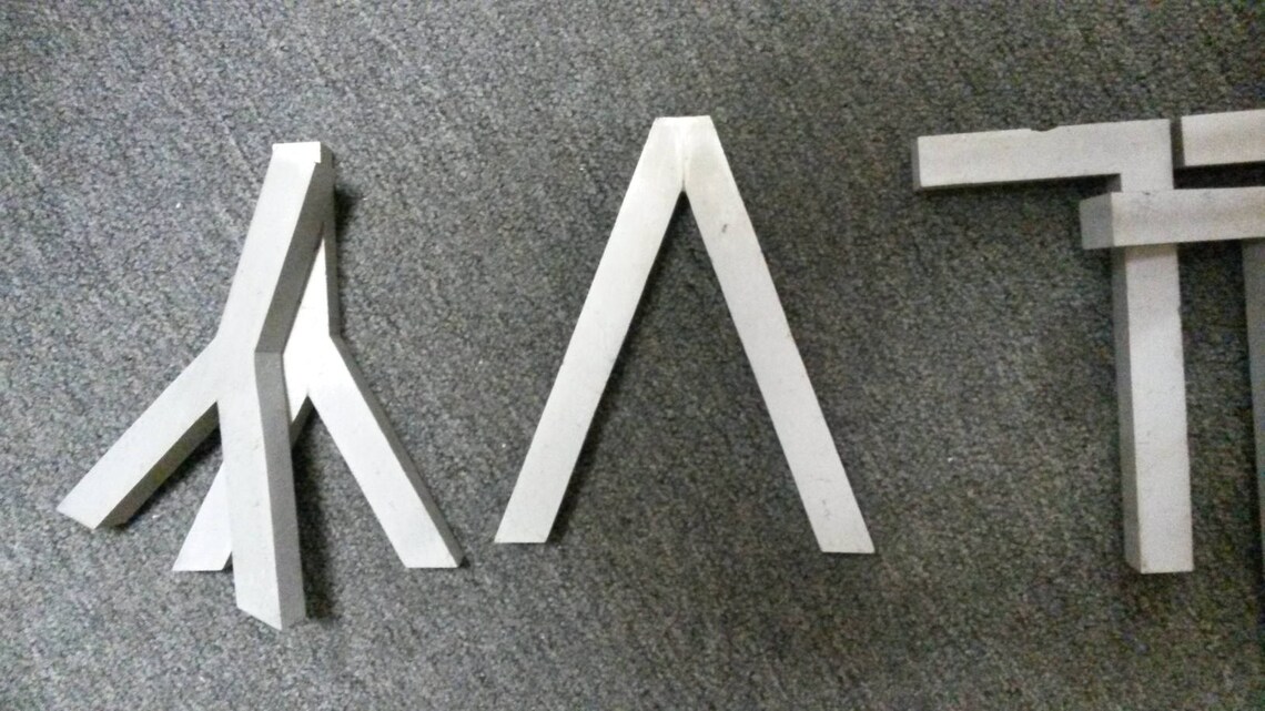 Aluminum Letters Salvage Building Sign Letters Brushed | Etsy