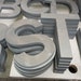 Salvage Building Sign Letters, Cast Aluminum Letters, 12-inches Tall ...
