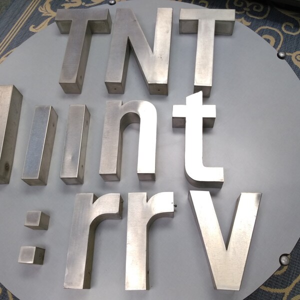 Industrial Letters - Etsy