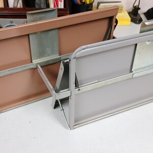 Old Steelcase File Cabinet Follower Blocks, Original Grey Finish, File ...