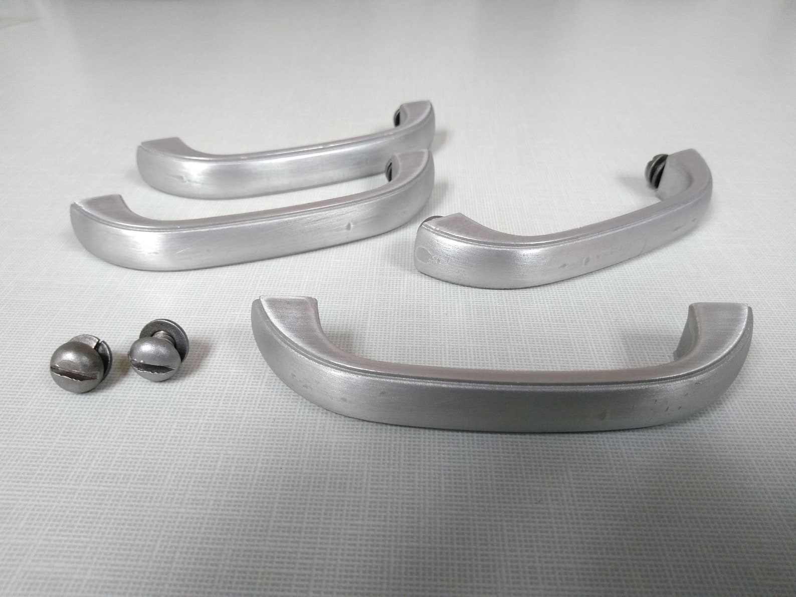 Vintage Aluminum Drawer Handles by ART METAL 1960's - Etsy