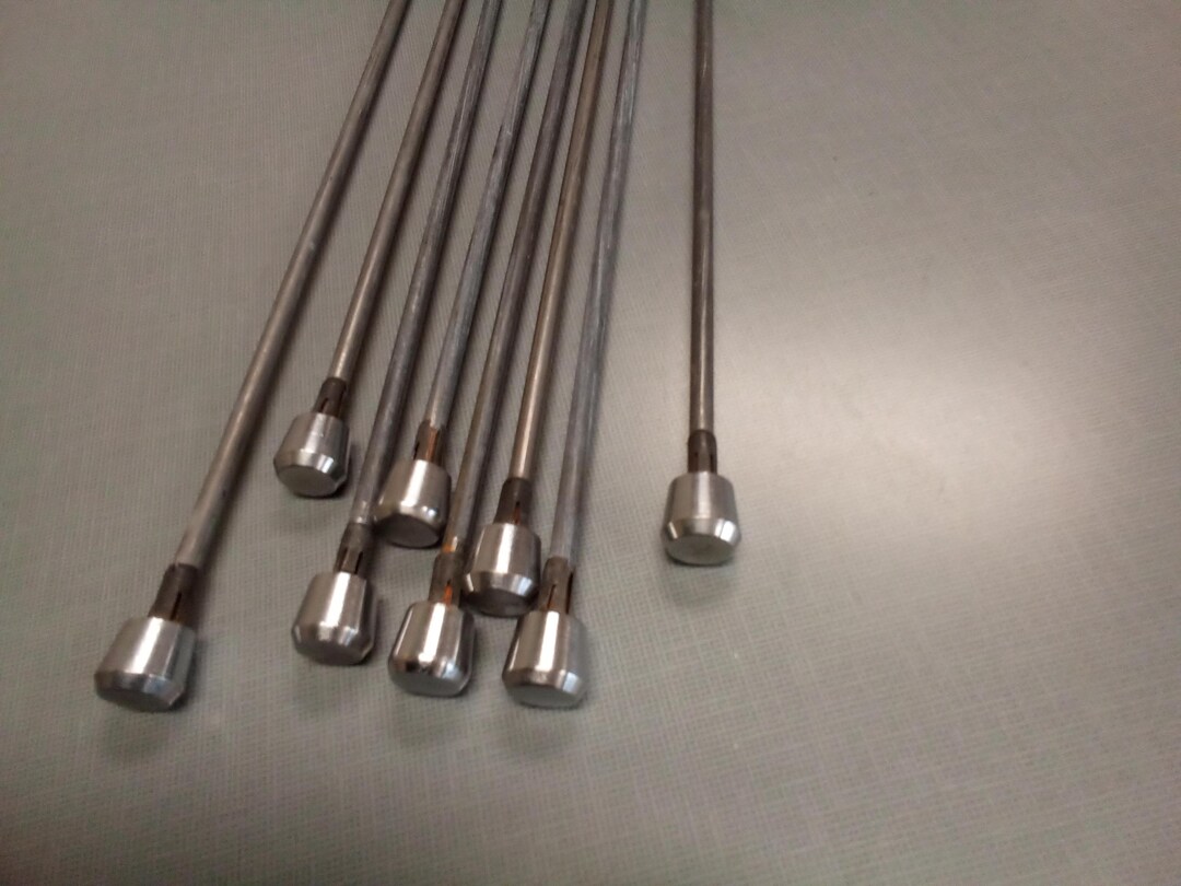 Vintage Allsteel File Cabinet File Rods, Cabinet Rods, Push-in File ...