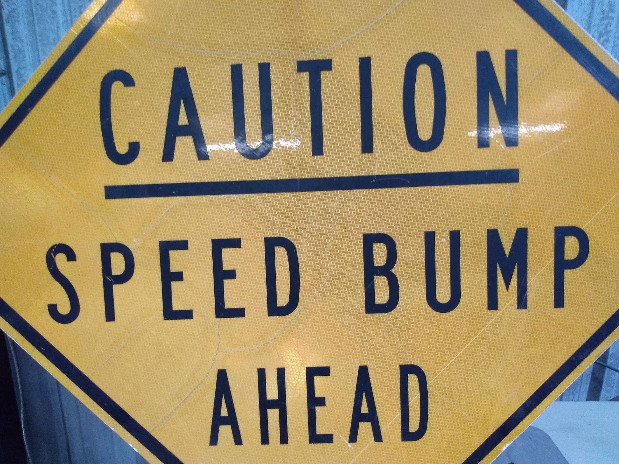 Retired Caution Speed Bump Ahead Sign Retired Street Sign - Etsy