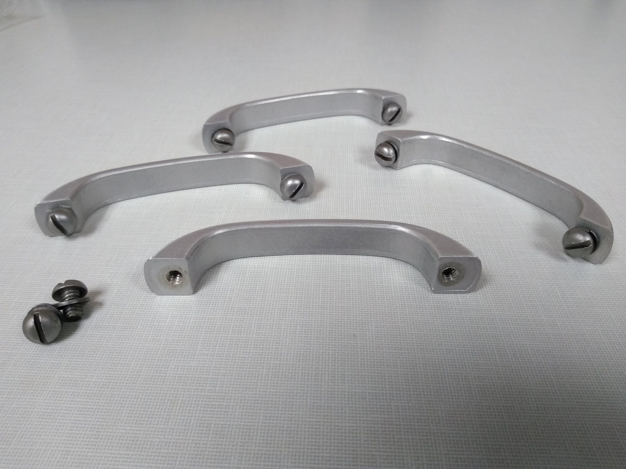 Vintage Aluminum Drawer Handles by ART METAL 1960's - Etsy