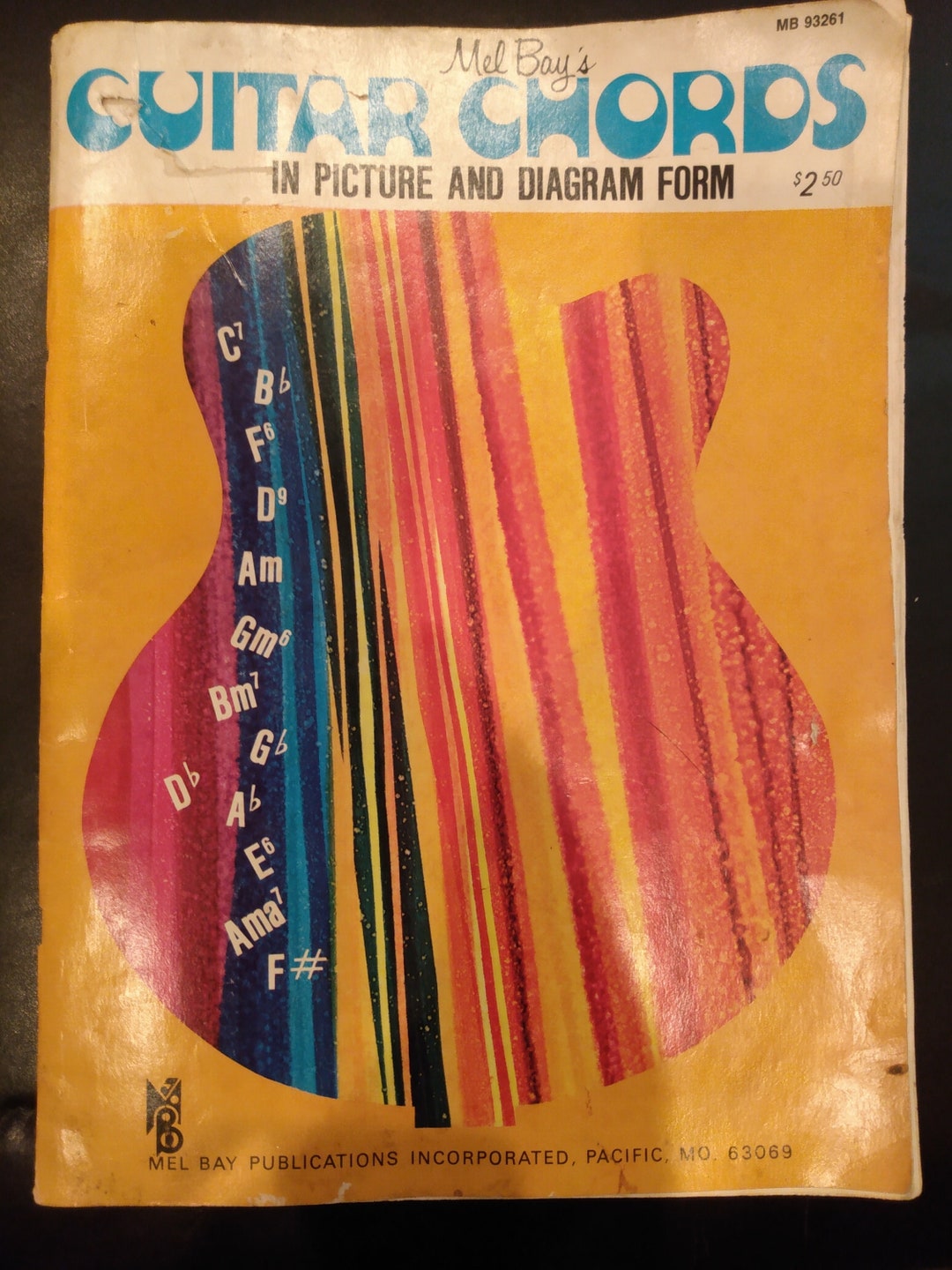 Vintage Mel Bay's Guitar Chords Book, Vintage 1959 Guitar Chord Book ... Vintage Mel Bay's Guitar Chords Book, Vintage 1959 Guitar Chord Book ...