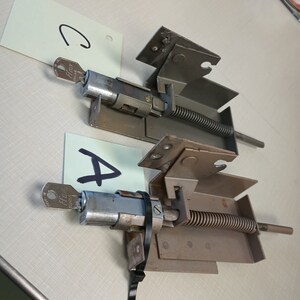 Vintage Steelcase File Cabinet Lock Mechanism Assy, Lock Assy With Key ...