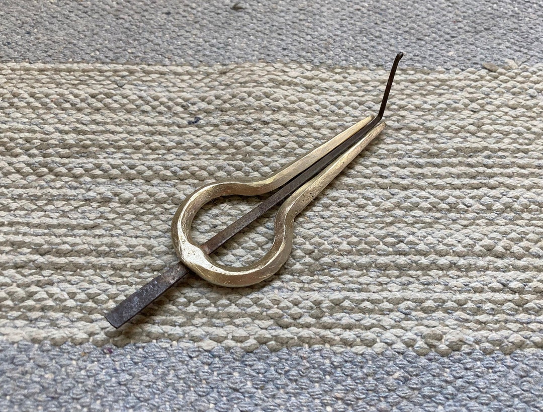 Jaw Harp From Nepal - Round Bronze Nepali Murchunga (jews Harp, Mouth ...
