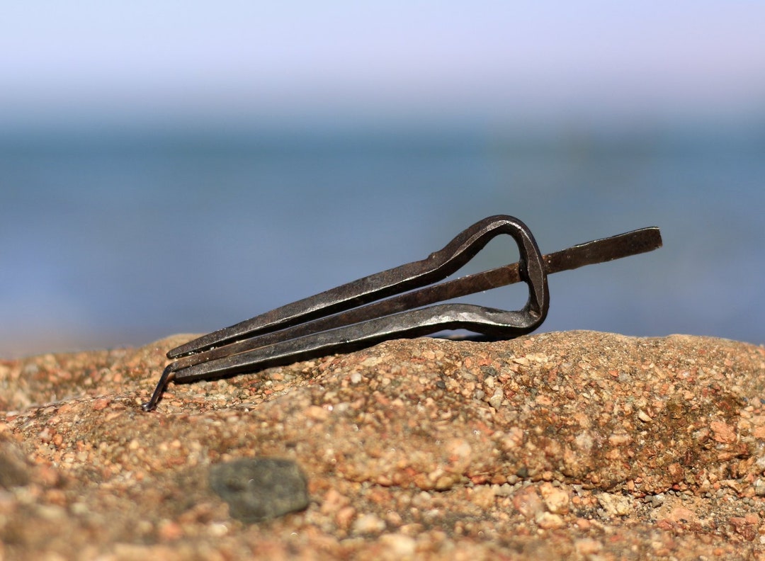 Jews Harp Jaw Mouth Musical Instrument: Triangle Black Steel Nepali ...