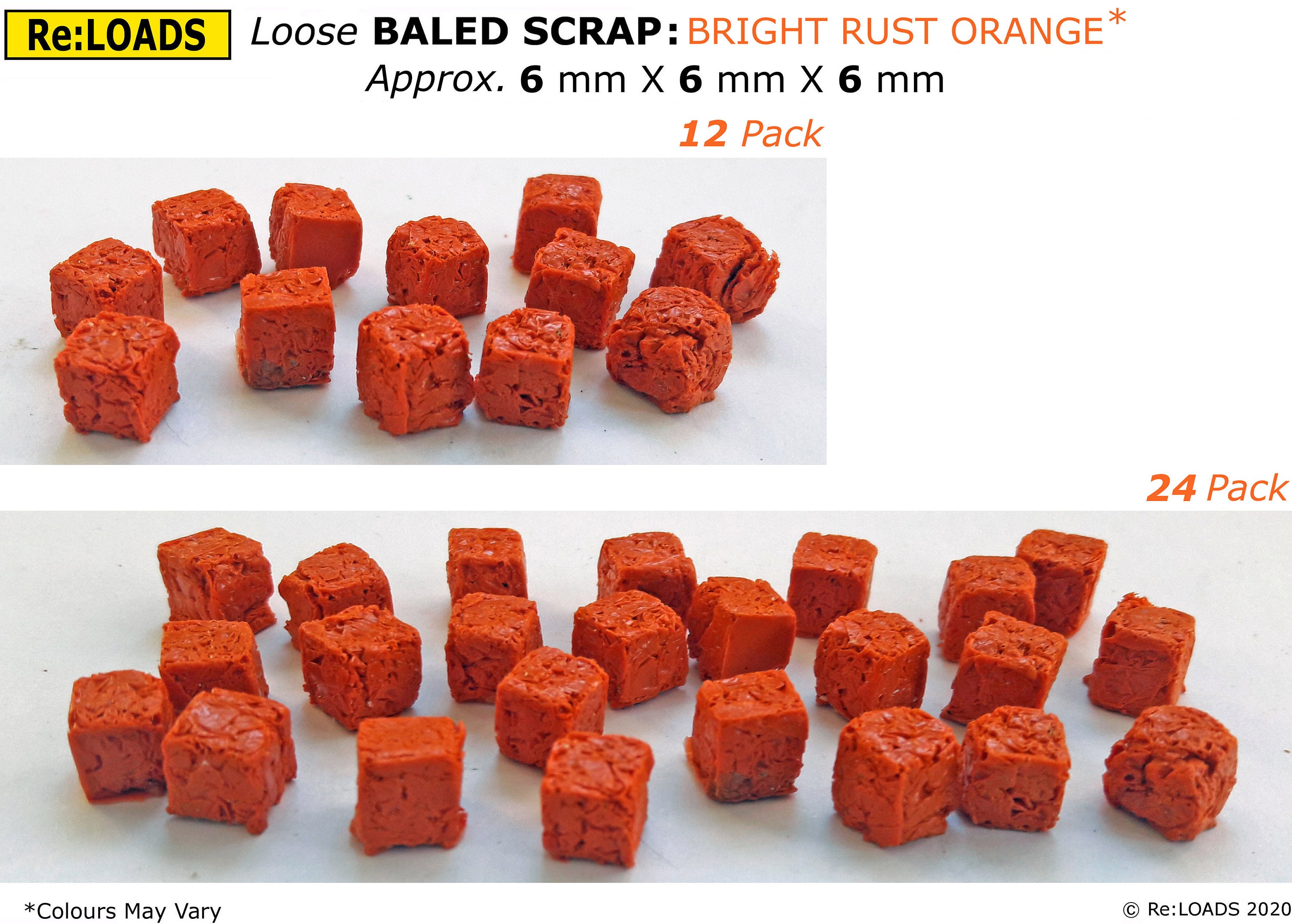 Crushed Baled 'Scrap Metal' 6 mm Loose Bales N | Etsy