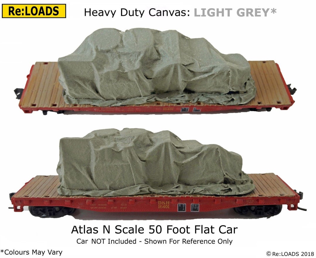Model Trains N Scale Accessories LIGHT GREY Large N Scale Load for ...