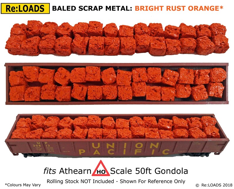 H0 Scale Model Railroad Model Railway SCRAP Load, HO Scale Train ...
