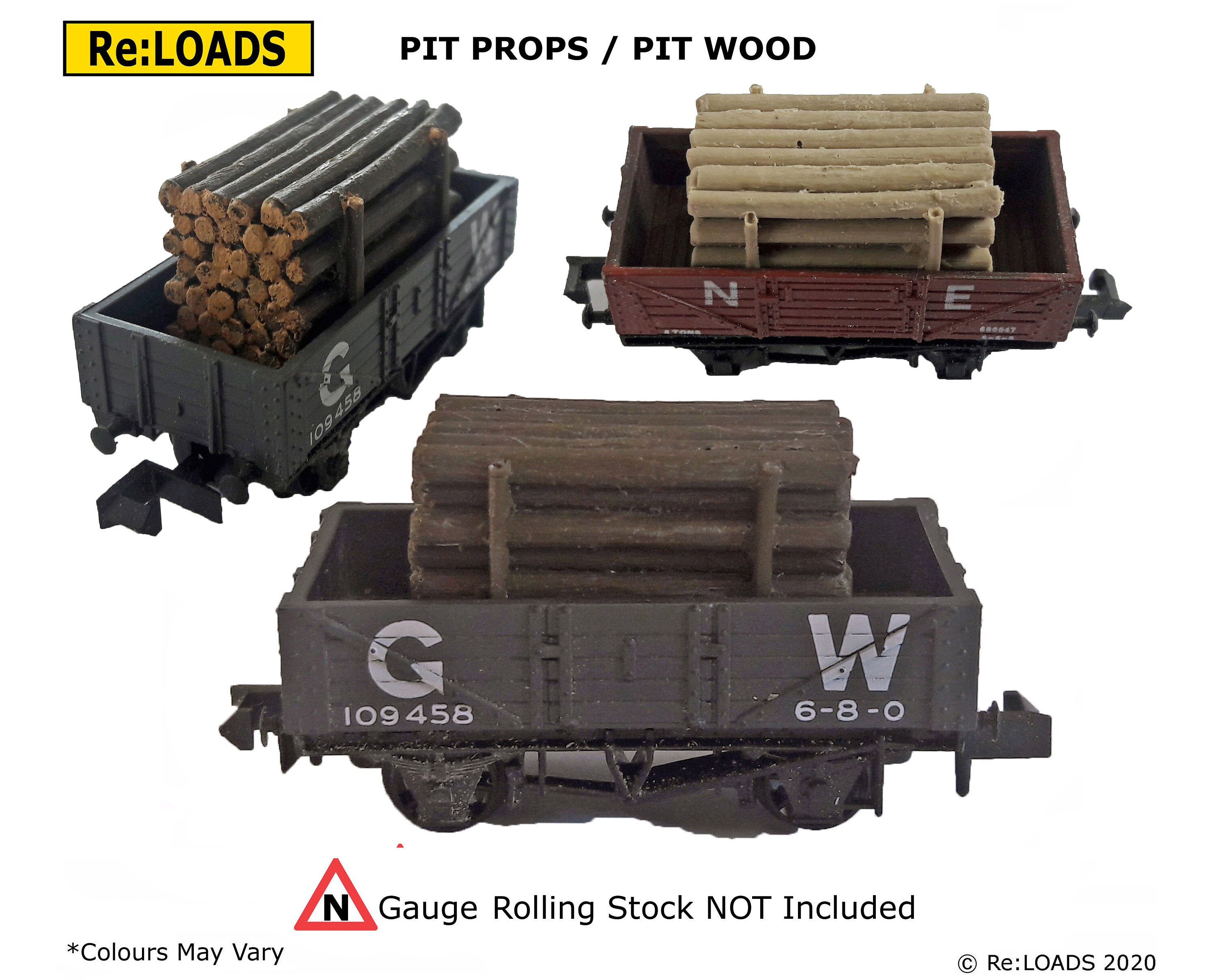 Pit Props / Pit Wood Lumber Timber Coal Mine & Colliery Load | Etsy